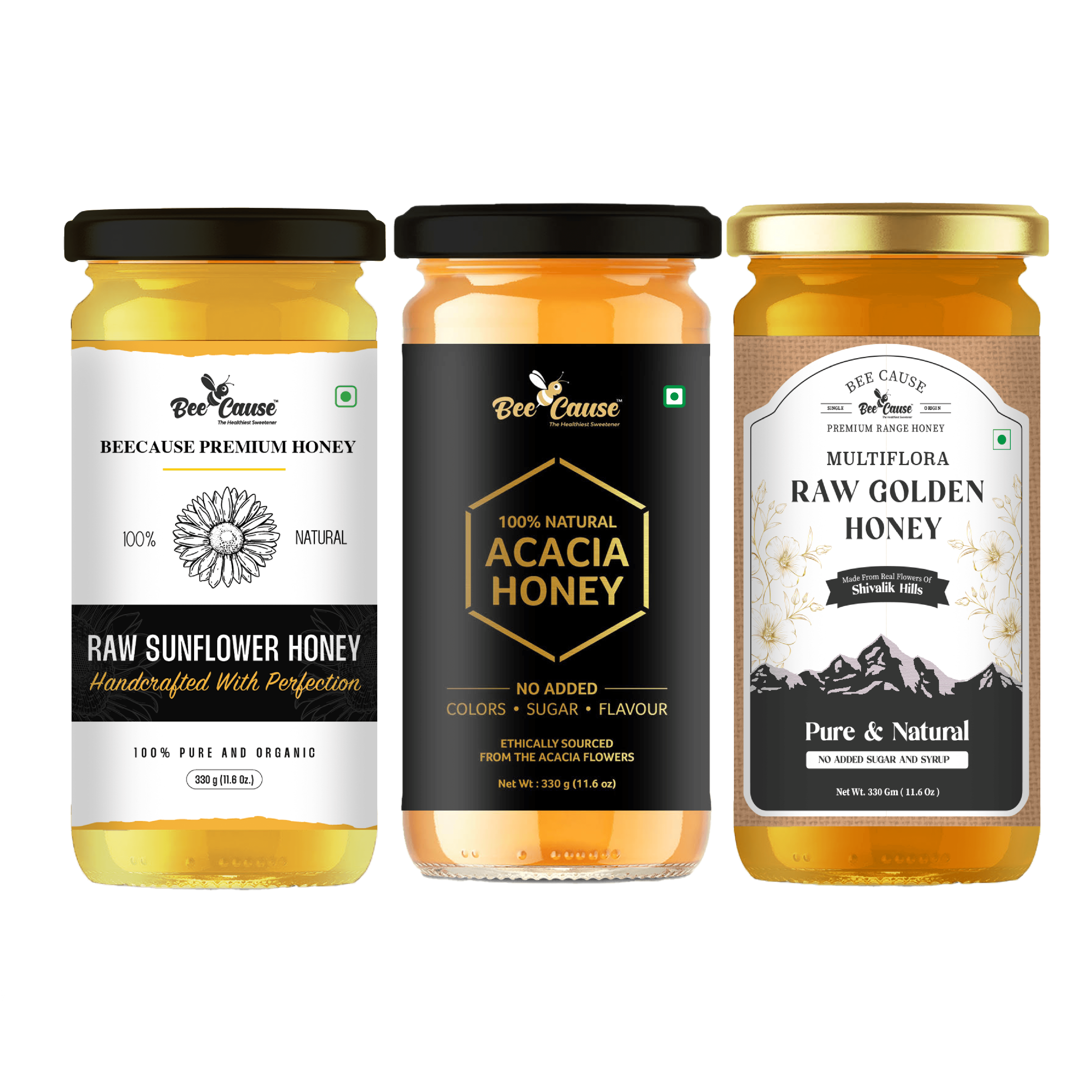 Assorted Pure Honey pack – Bee Cause