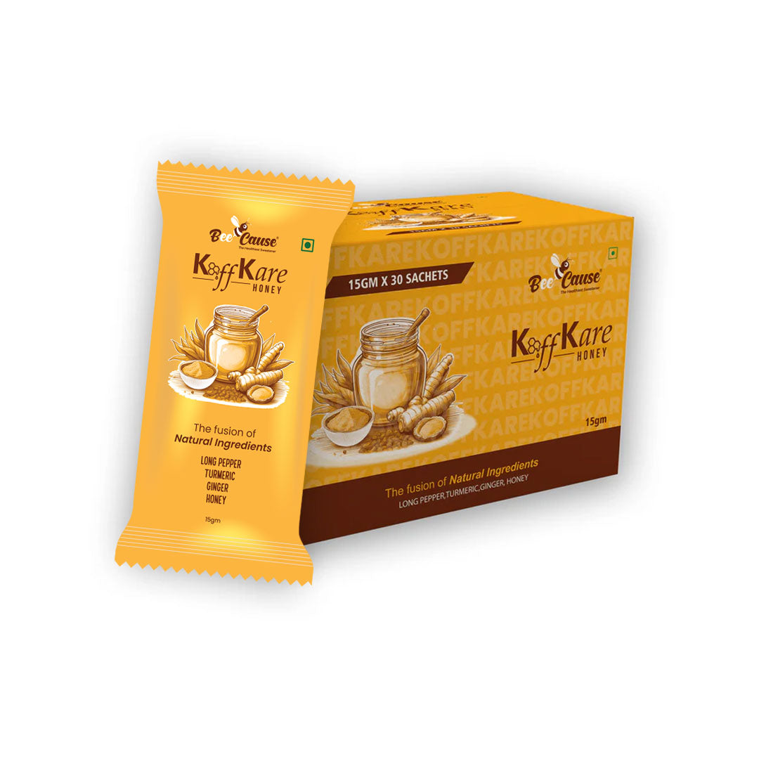 Shop Pure Natural Honey for Cold and Cough | Bee Cause Koff Kare Honey ...